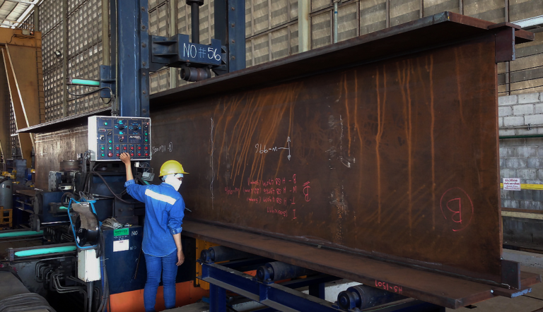 Built Up Beams - ESC Steel Structures Philippines