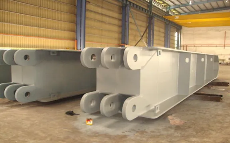 Heavy Transport Beam Fabrication, UK - ESC Steel Structures Philippines